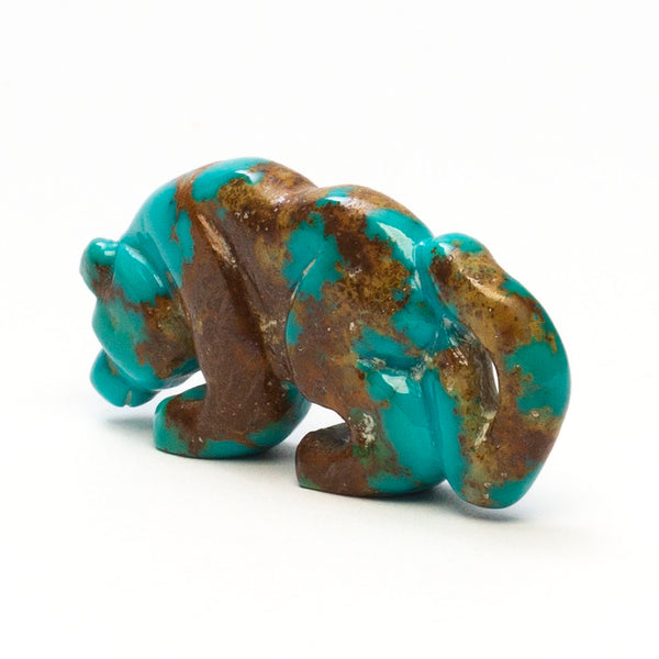 Armenian Turquoise Mountain Lion – Keshi The Zuni Connection