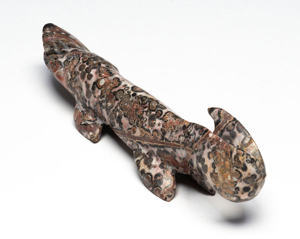 Leopard Skin Jasper Northern Pike – Keshi The Zuni Connection
