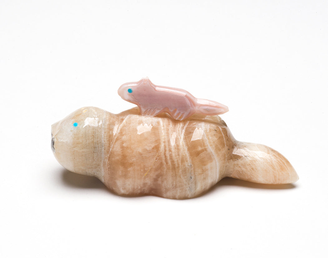 Floating Otter & Pup – Keshi The Zuni Connection