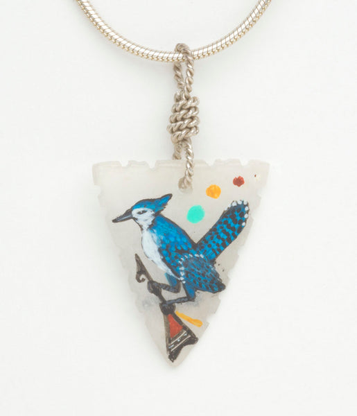 Blue Jay Pendant – Keshi The Zuni Connection